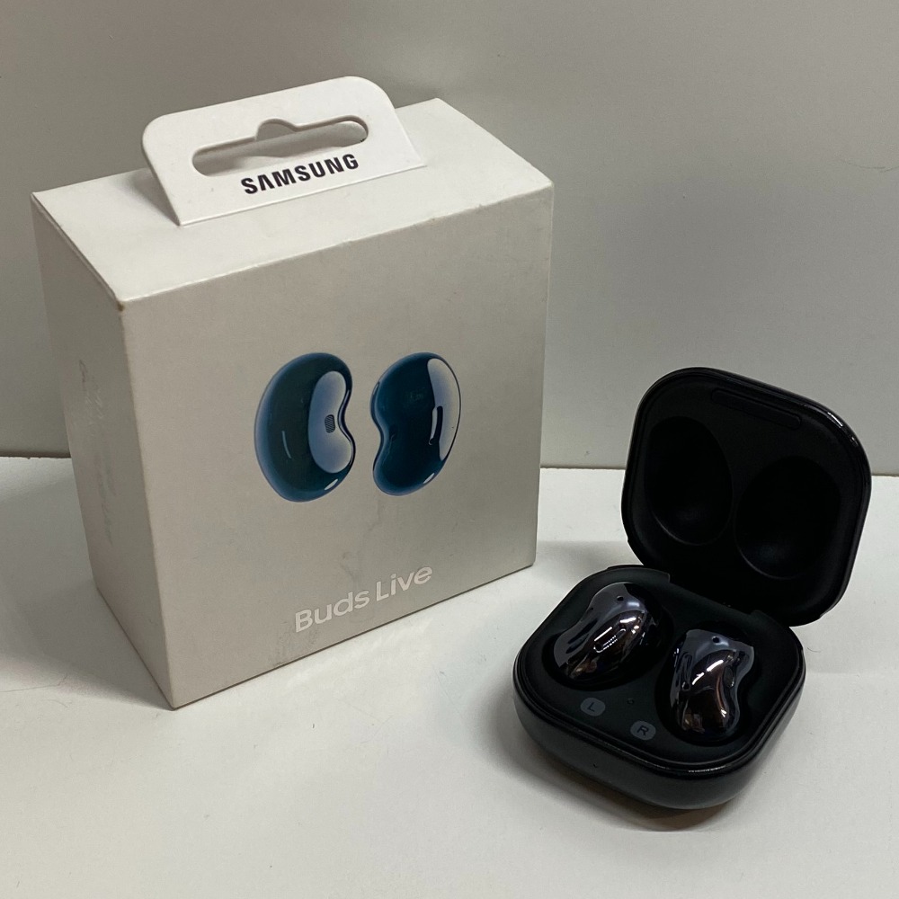 Pre-owned Samsung Galaxy Buds Live Model SM-R180 in Mystic Black Boxed ...